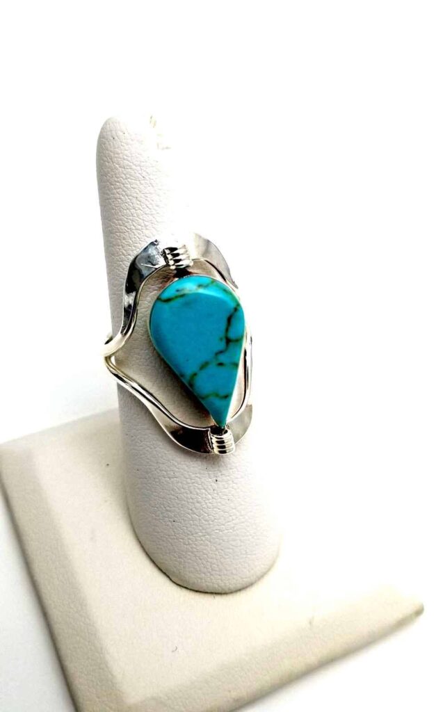 Flip Large Semi-Precious Stone Inlaid Rings | Costello International