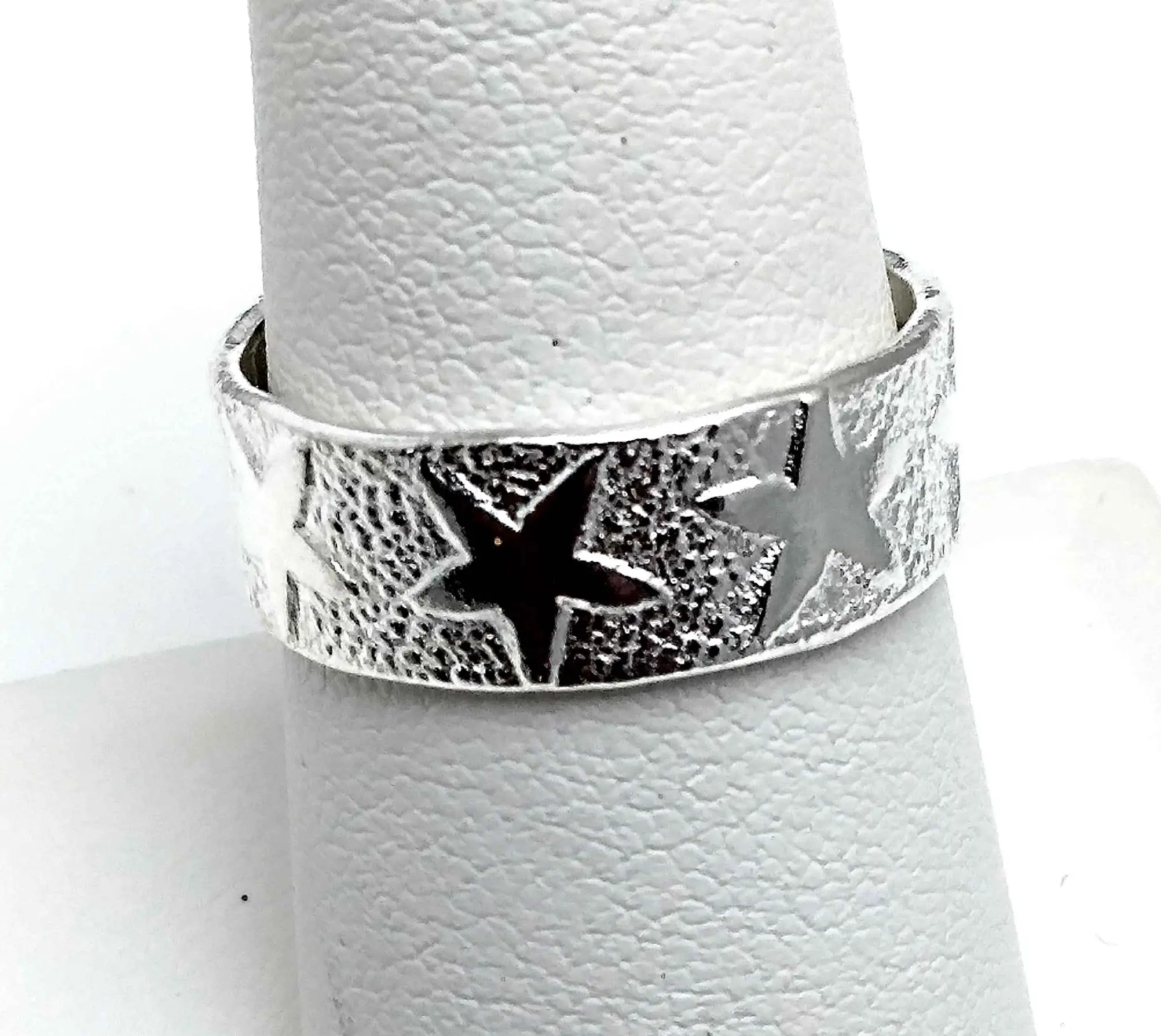 Aztec Unisex Silver Band Rings | Costello International