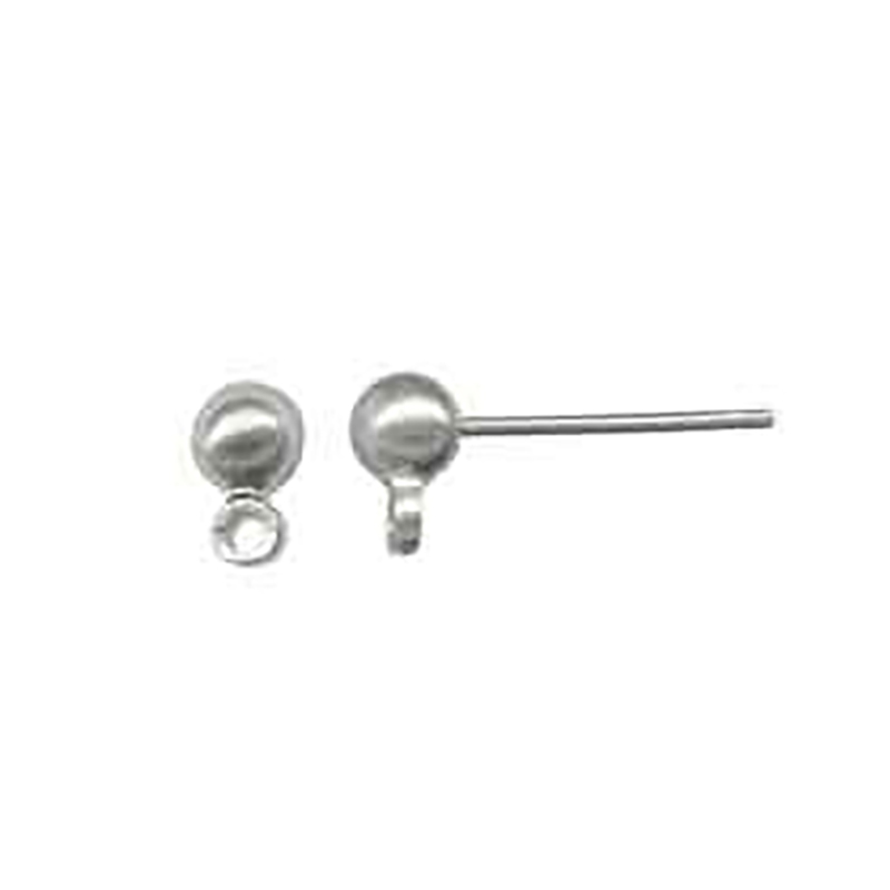 Earring Post (25 pairs/package) – Surgical Steel | Costello International